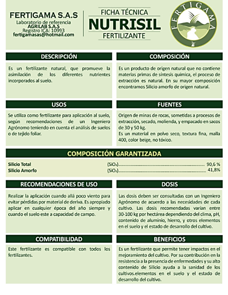 CATÁLOGO – FERTIGAMA